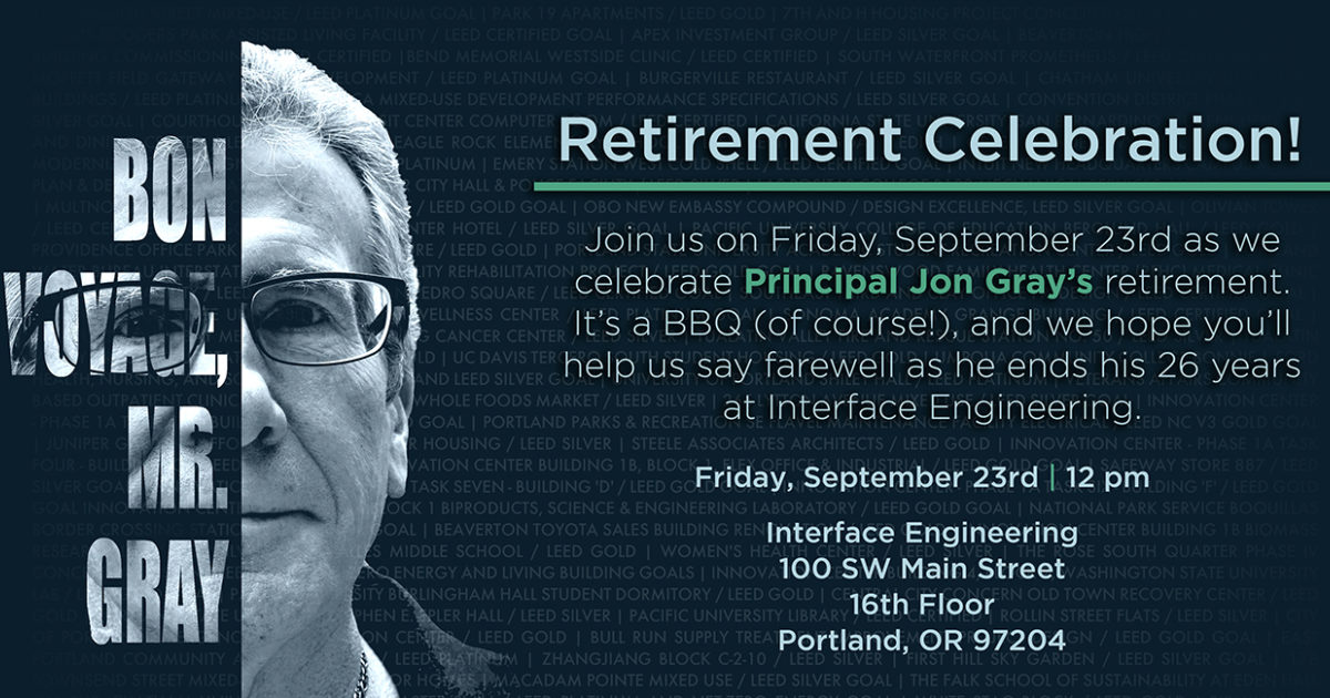 Interface Engineering | Congratulations and Bon Voyage, Jon!