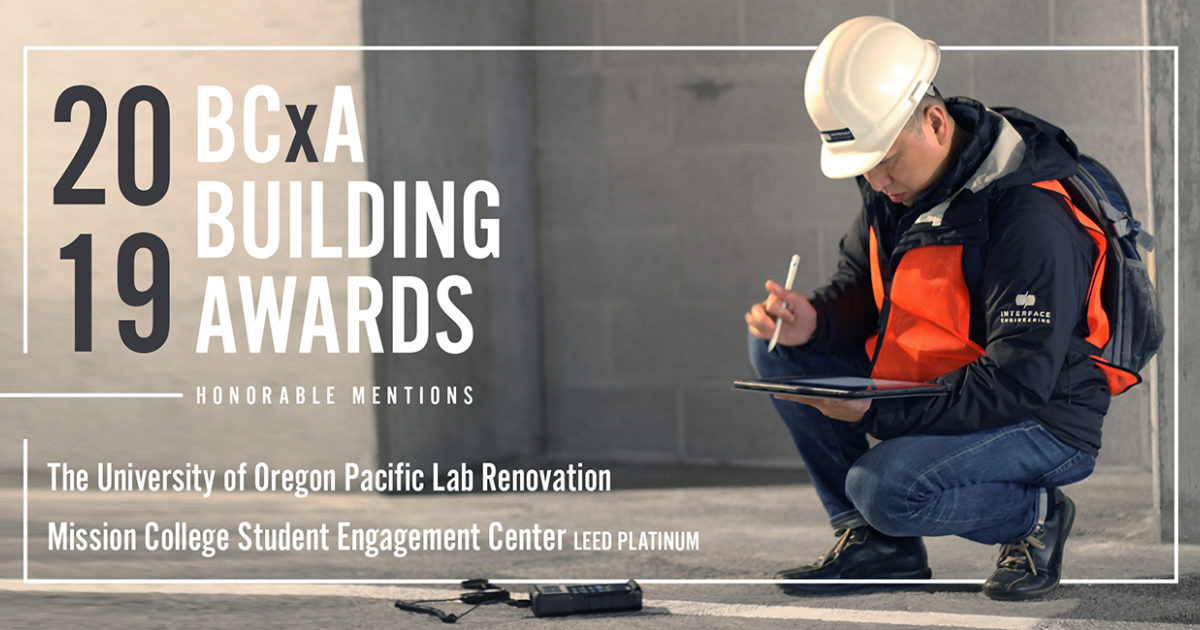 Interface Engineering | Recognition From the Building Commissioning…