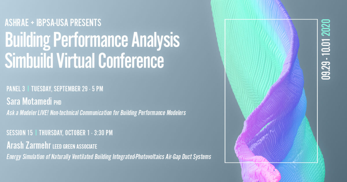 Interface Engineering | 2020 Building Performance Analysis Simbuild…