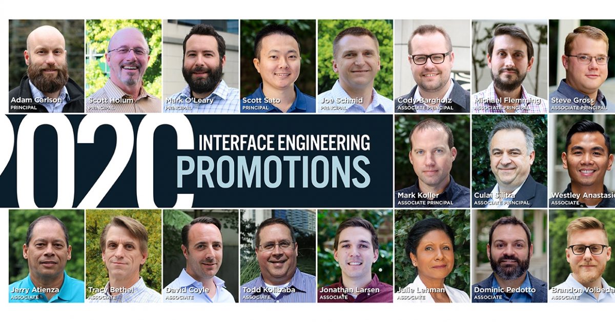 Interface Engineering | Interface Engineering's New Leadership…
