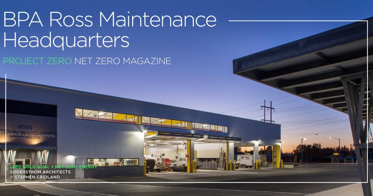 Interface Engineering | BPA Maintenance HQ Featured in Net-Zero…