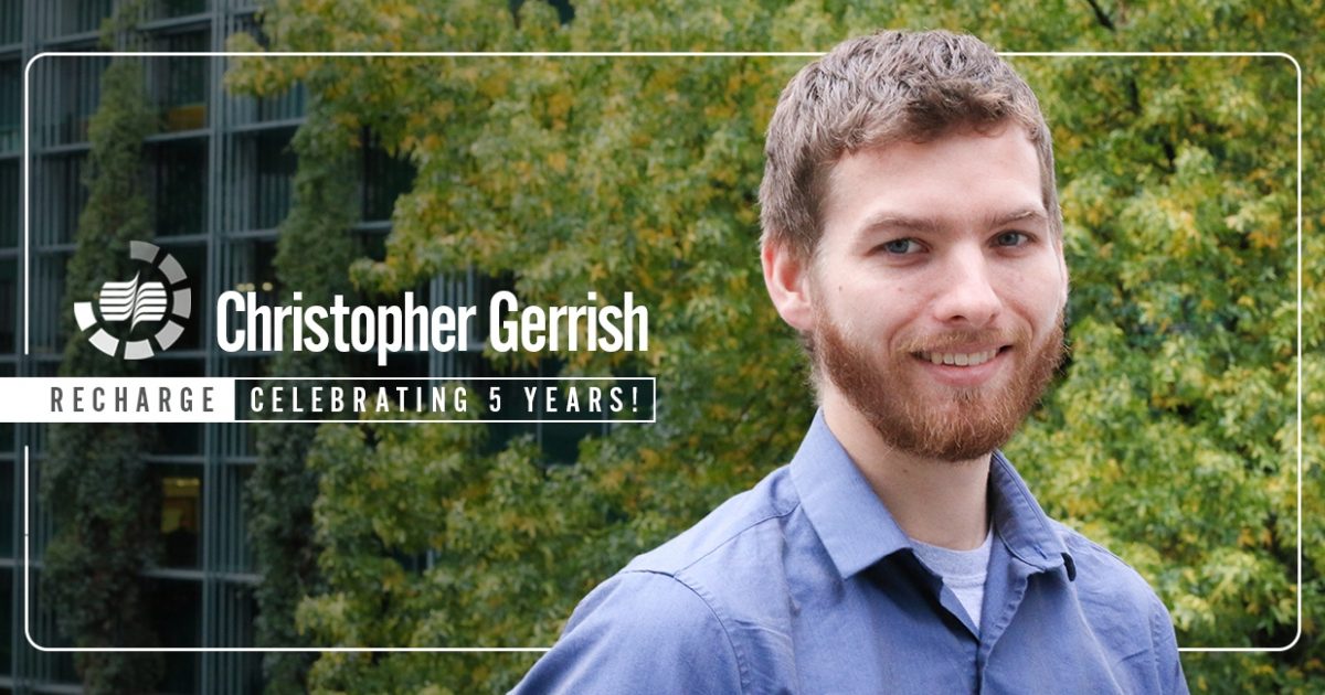 Interface Engineering | Christopher Gerrish celebrates 5 years with…