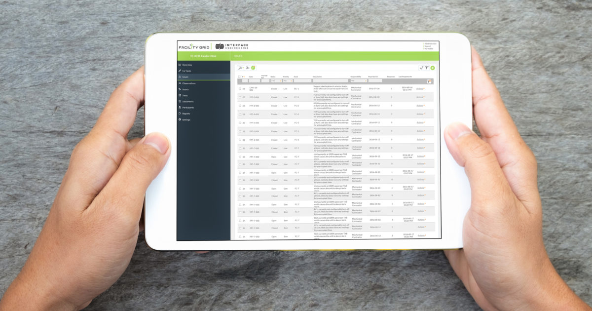 Interface Engineering | Facility Grid Commissioning Software