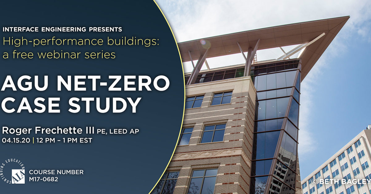 Interface Engineering | High-Performance Buildings Webinar Series 1
