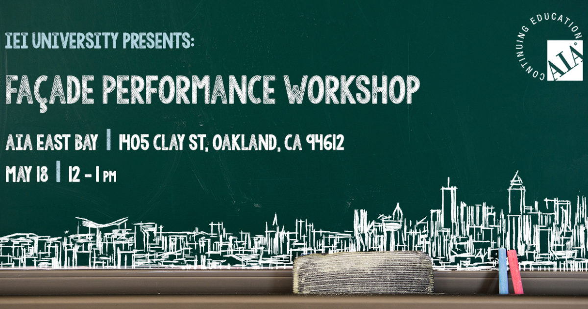 Interface Engineering | IEI University: Facade Performance Workshop…