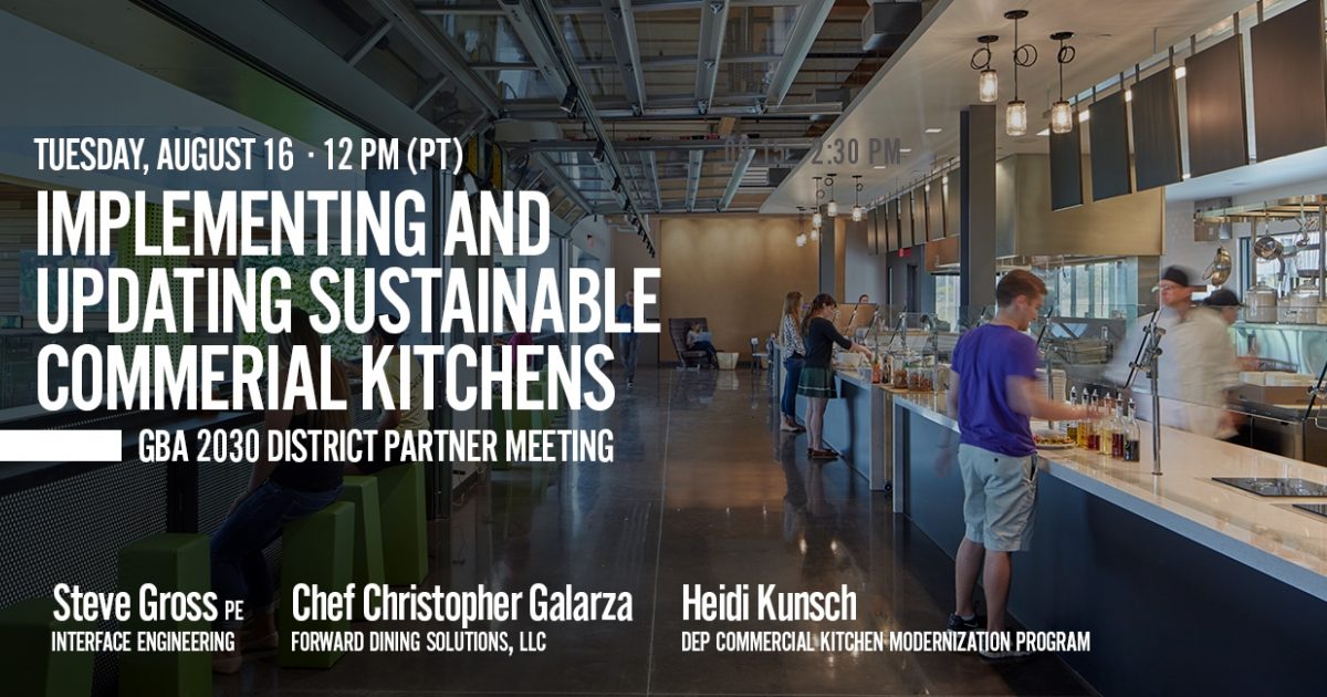 Interface Engineering | Sustainable Commercial Kitchens