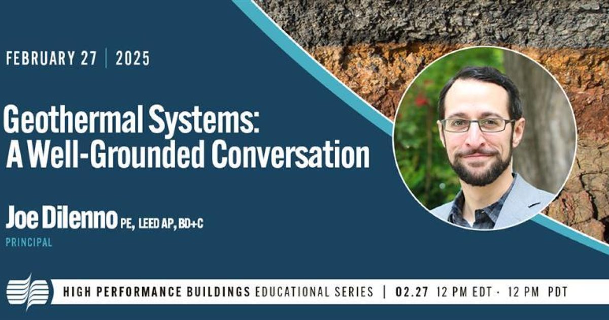 Interface Engineering | Geothermal Systems: A Well-Grounded…