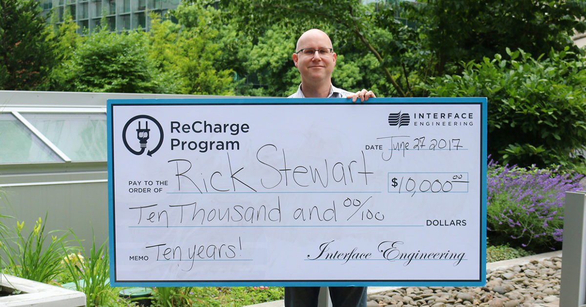 Interface Engineering | Librarian Rick Stewart Celebrated Ten Years
