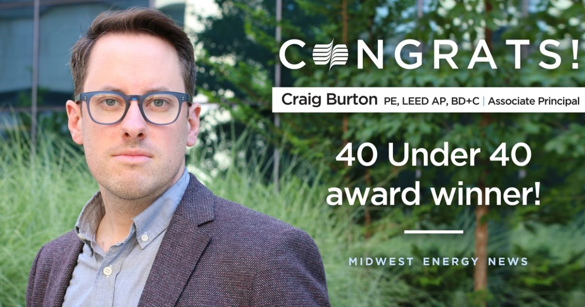Interface Engineering | Craig Burton Earns Midwest Energy News' 40…