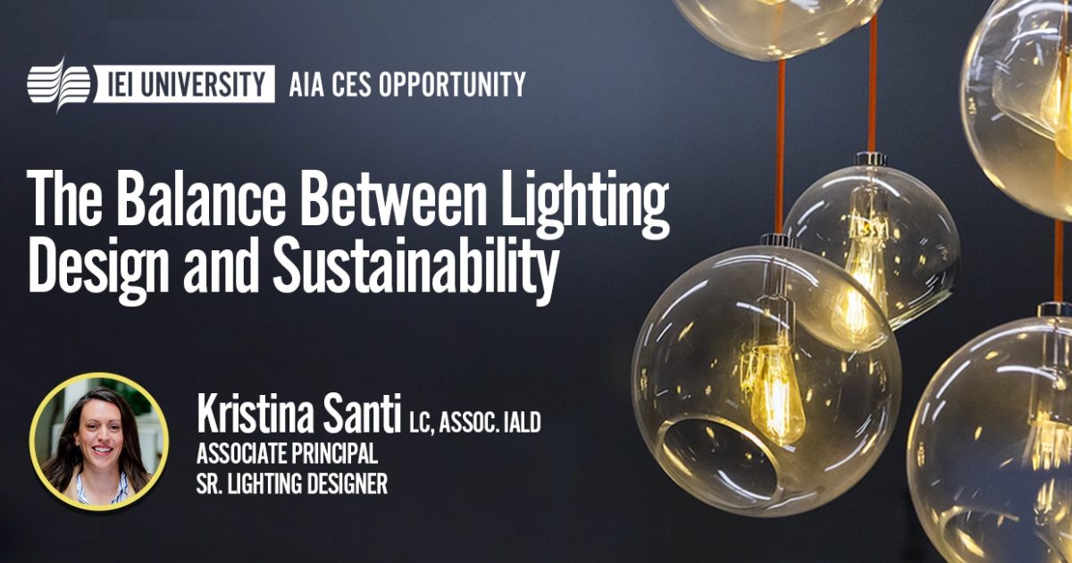 Interface Engineering | The Balance Between Lighting Design